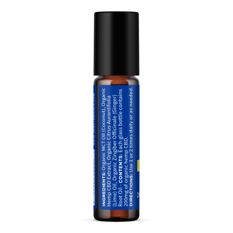 Relief Body Oil - Ginger Lime | RE Botanicals Organic Hemp CBD Topical